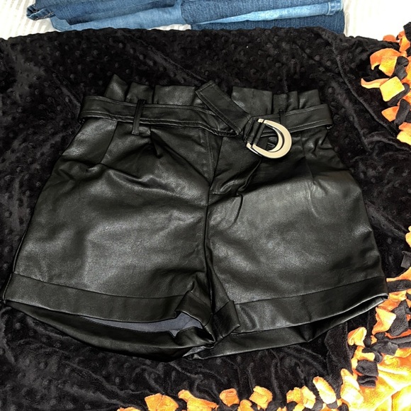 Shorts | Pleather Shorts | Poshmark